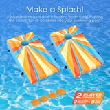 Cipton 35-inch Inflatable Pool Cornhole Set Toss Games for Kids and ...
