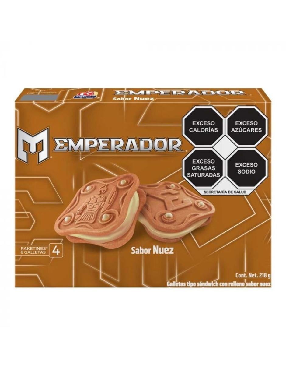 Pack de 10 Galletas Gamesa Emperador Nuéz 218 gr Gamesa 218g | Walmart ...