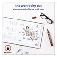 Marks A Lot Large Desk-Style Permanent Marker, Broad Chisel Tip, Brown ...