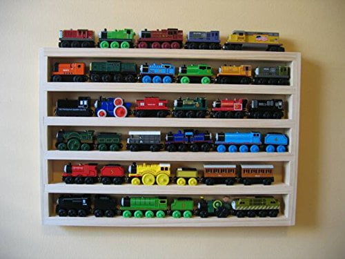 Train Rack Basic - Thomas Train Wooden Storage Display Wall Rack Shelf ...