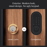Level Lock Smart Lock, Keyless Entry, Smartphone Access, Bluetooth ...