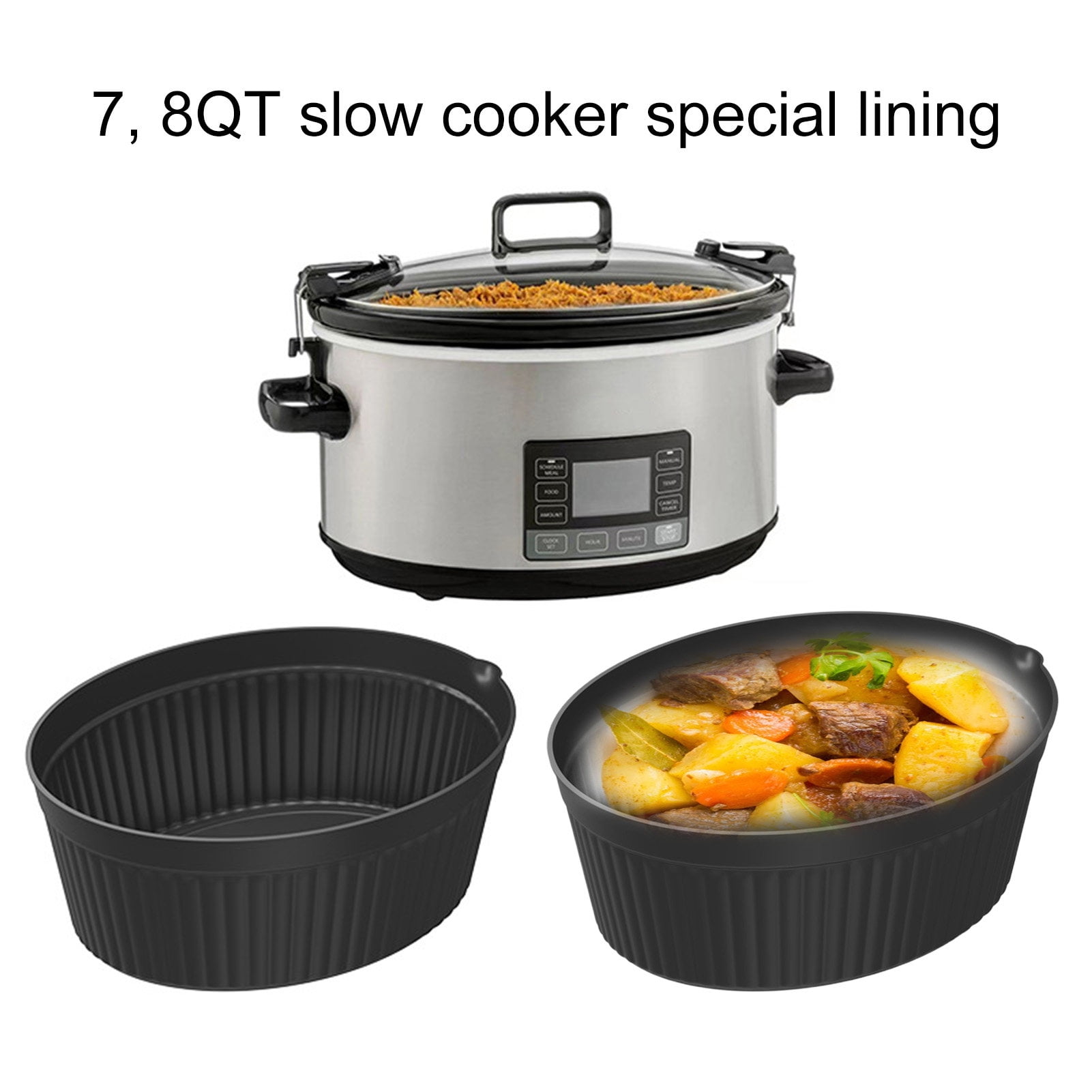 Click here for Yaomobb Slow Cooker Mat Wear Resistant Slow Cooker... prices