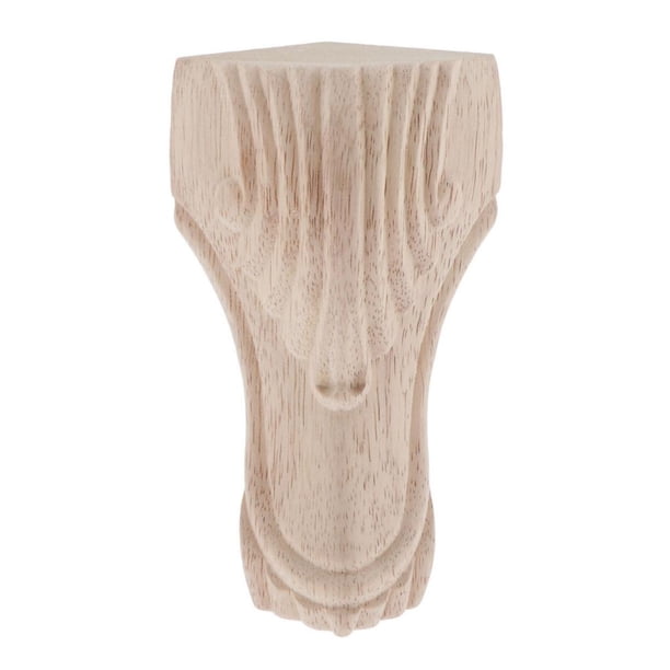 Wood Plinth Leg Furniture Legs,Furniture footstand DIY Replacement Gold ...