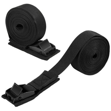 Seachoice Premium Gunwale Trailer Tie Down Strap, 2" Wide, Black ...