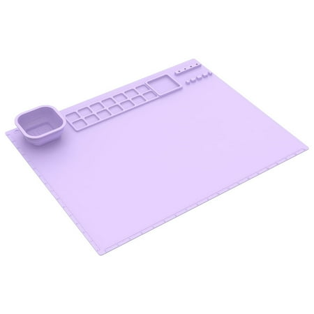 AMERTEER Silicone Painting Mat 20 x 16 inch Large Silicone Artist Mat ...