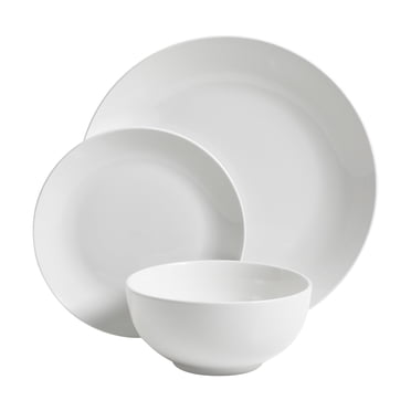 Ten Strawberry Street Simply White Coupe 32-Piece Dinnerware Set ...