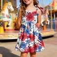 4th of July Todddler Girls Outfit Strars Stripes Spaghetti Strap Girl ...