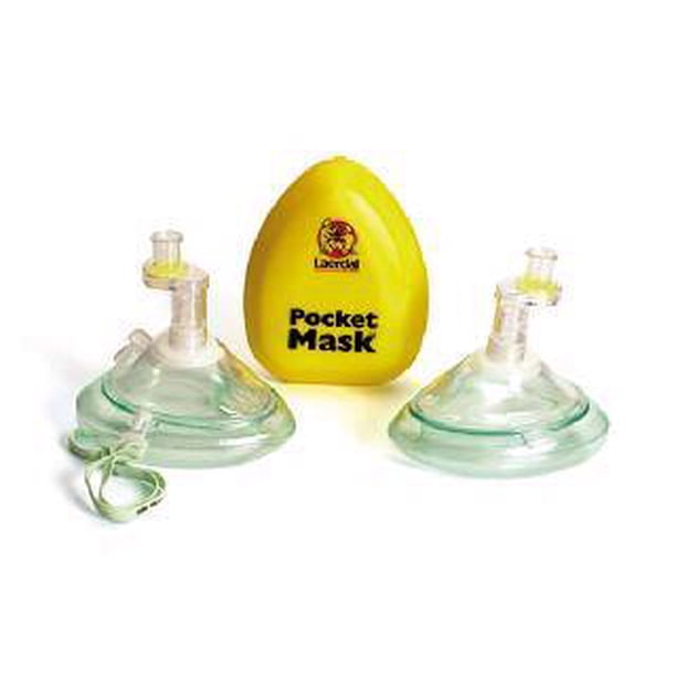 Laerdal Pocket Mask CPR Resuscitation Mask with Case, Laerdal Medical ...
