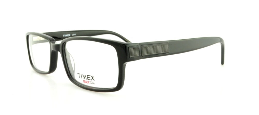 TIMEX Eyeglasses L016 Black 57MM - Walmart.com