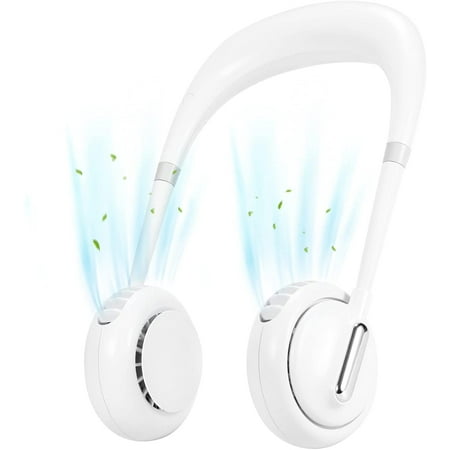 Personal Neck Fan,Rechargeable Hands Free Bladeless Portable Mini Fans ...