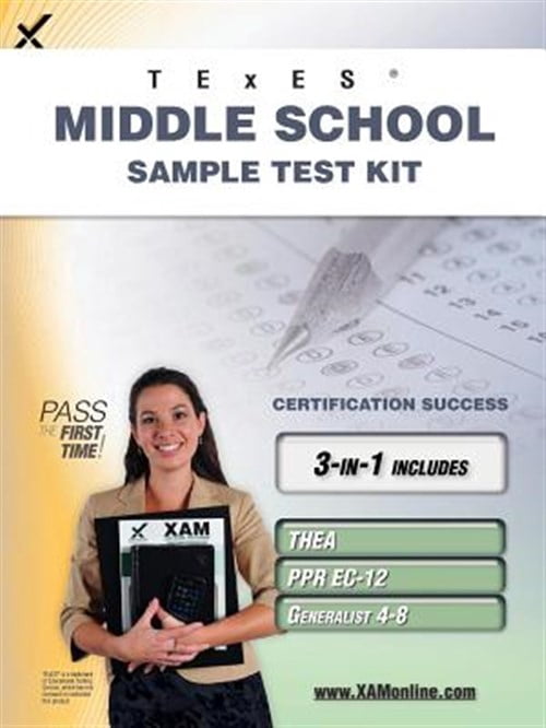Pre-Owned Texes Middle School Sample Test Kit : Thea, Ppr Ec-12 ...
