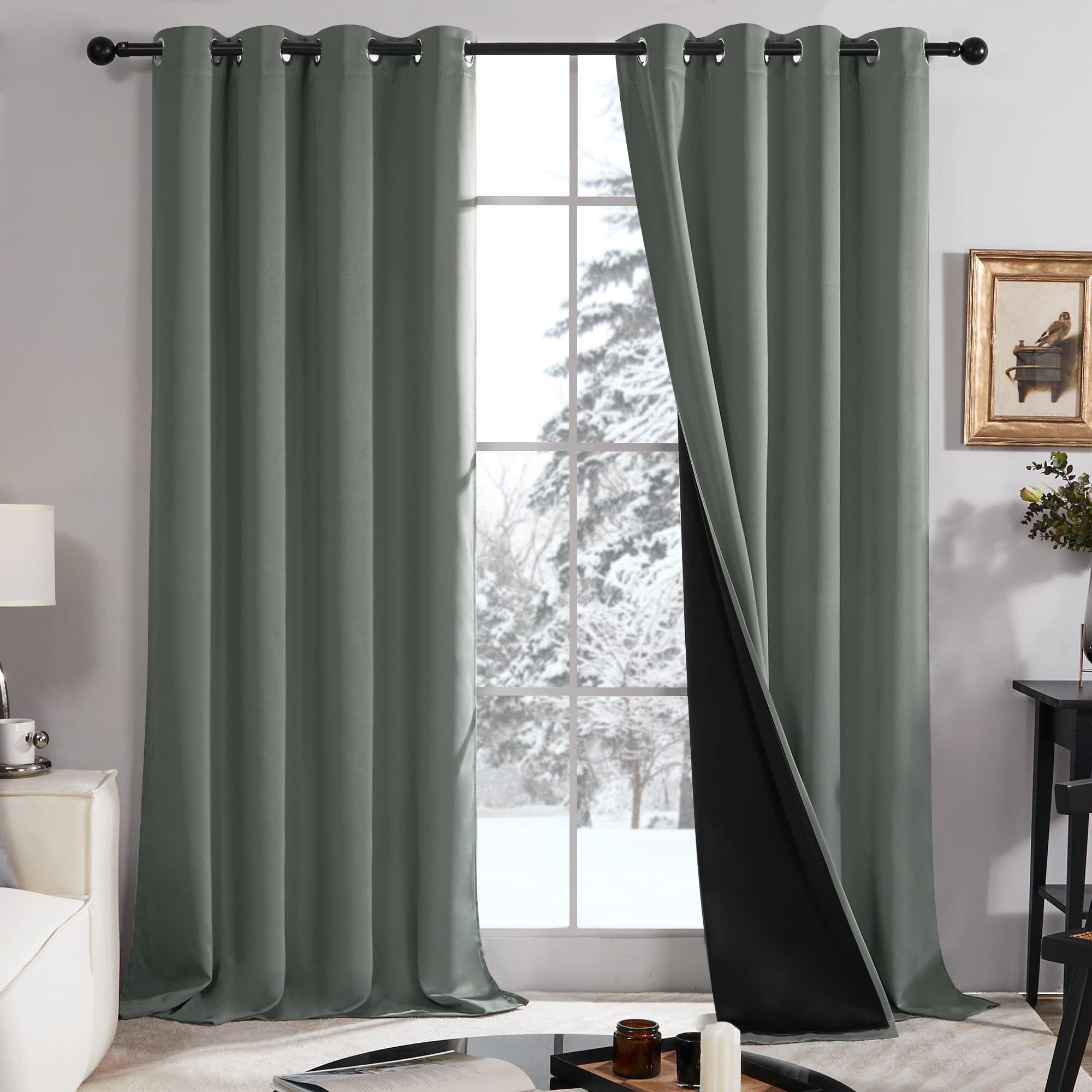 Click here for Deconovo 100 Blackout Curtains 95 Inches Long  The... prices