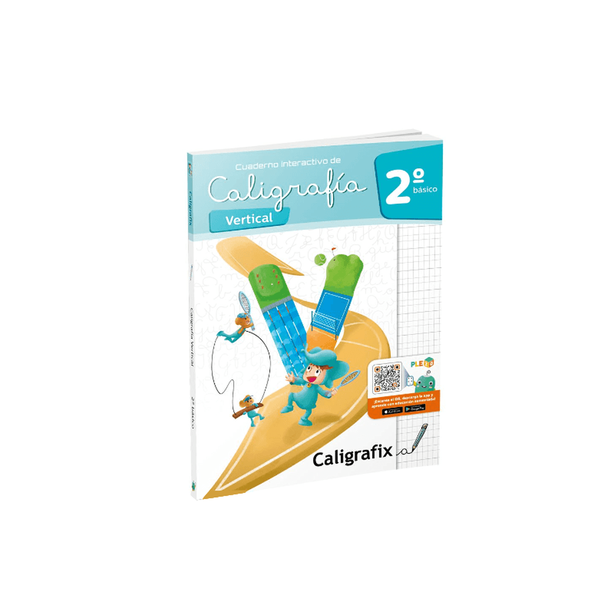 Cuaderno Caligrafia Vertical 2 Basico Caligrafix | Knasta Chile Cuaderno Caligrafia Vertical 2 Basico Caligrafix | Knasta Chile