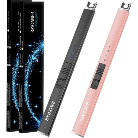 Lighter Electric Lighter Candle Lighter Rechargeable USB Lighter Arc ...