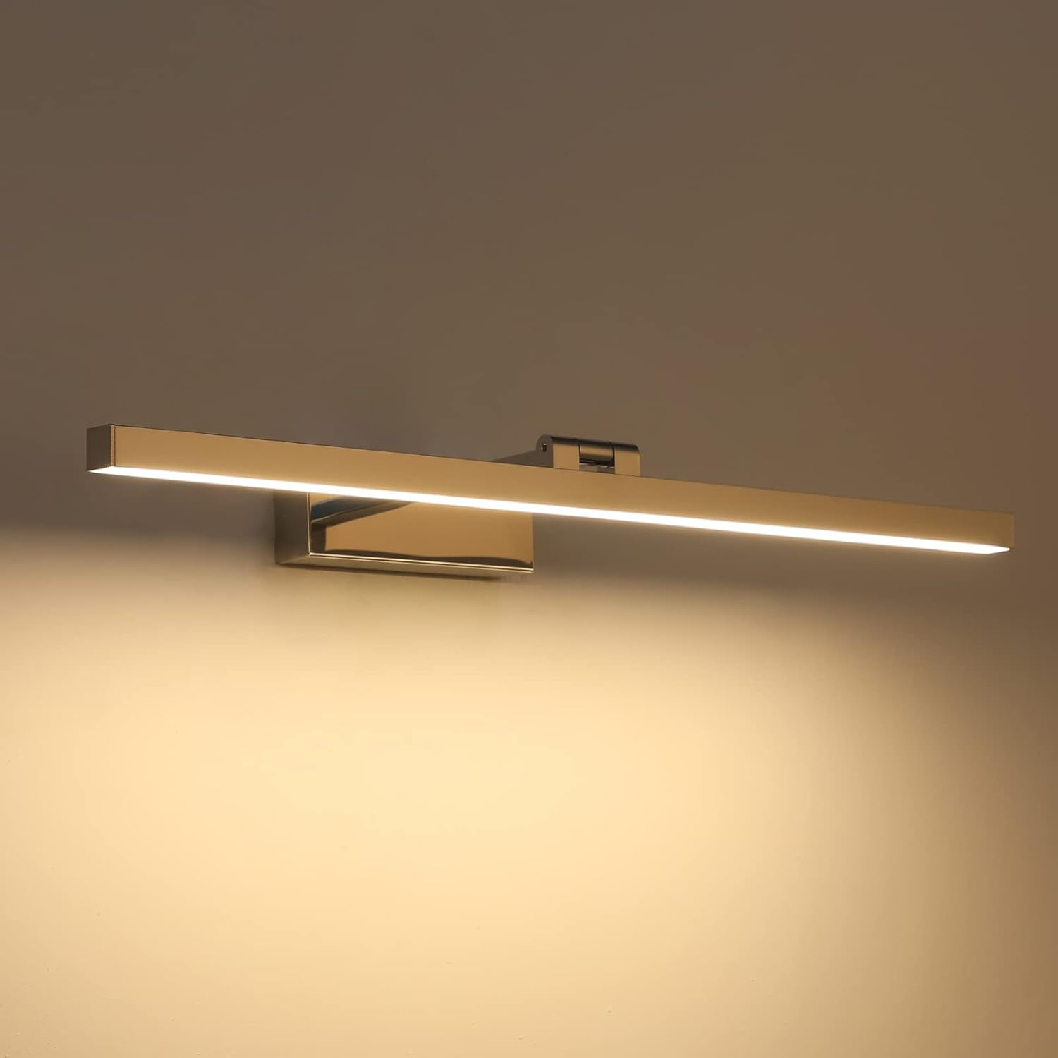 Lámpara de espejo LED para baño, luz de pared con rotación de 180 ...