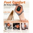 Gfplyw Triple Method Foot Massager, 5 Heat Levels & 3 Vibration Modes ...