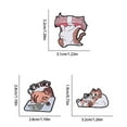 Adorable Cats Pin Practical Alloy Design Jewelry Accessory Lightweight ...