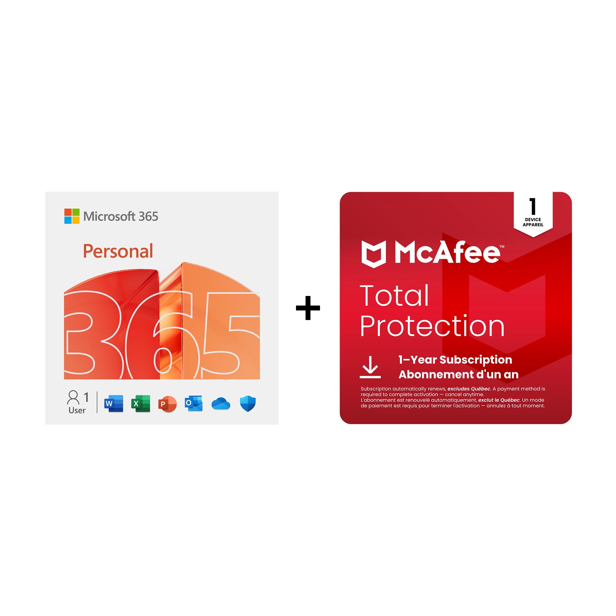 Click here for Microsoft 365 Personal 12-Mos + Mcafee Total Prote... prices