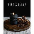 Craft & Kin Scented Candles for Men - Pine & Clove (7.6 oz) - Walmart.com