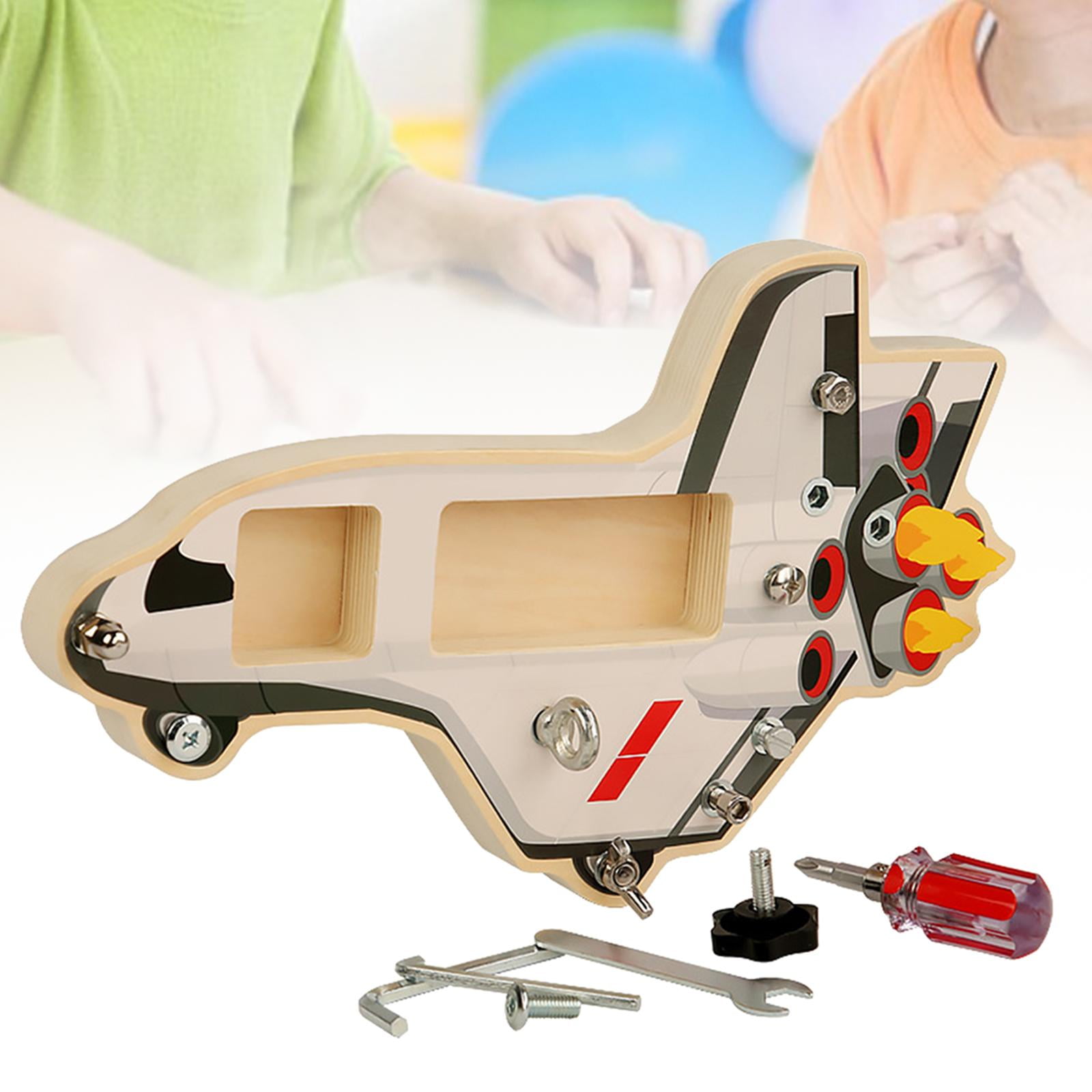 Wooden Screwdriver Board Set Early Educational, Basic Life Skills ...