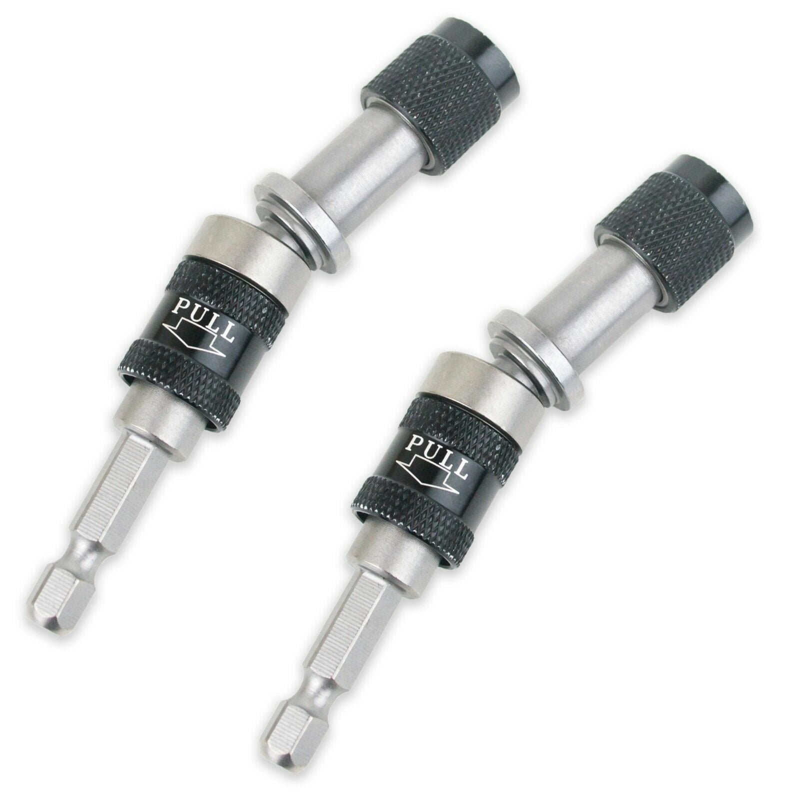 1/4" Swivel Hex Bit Holder with Locking Pivot and Quick Release Sleeve ...