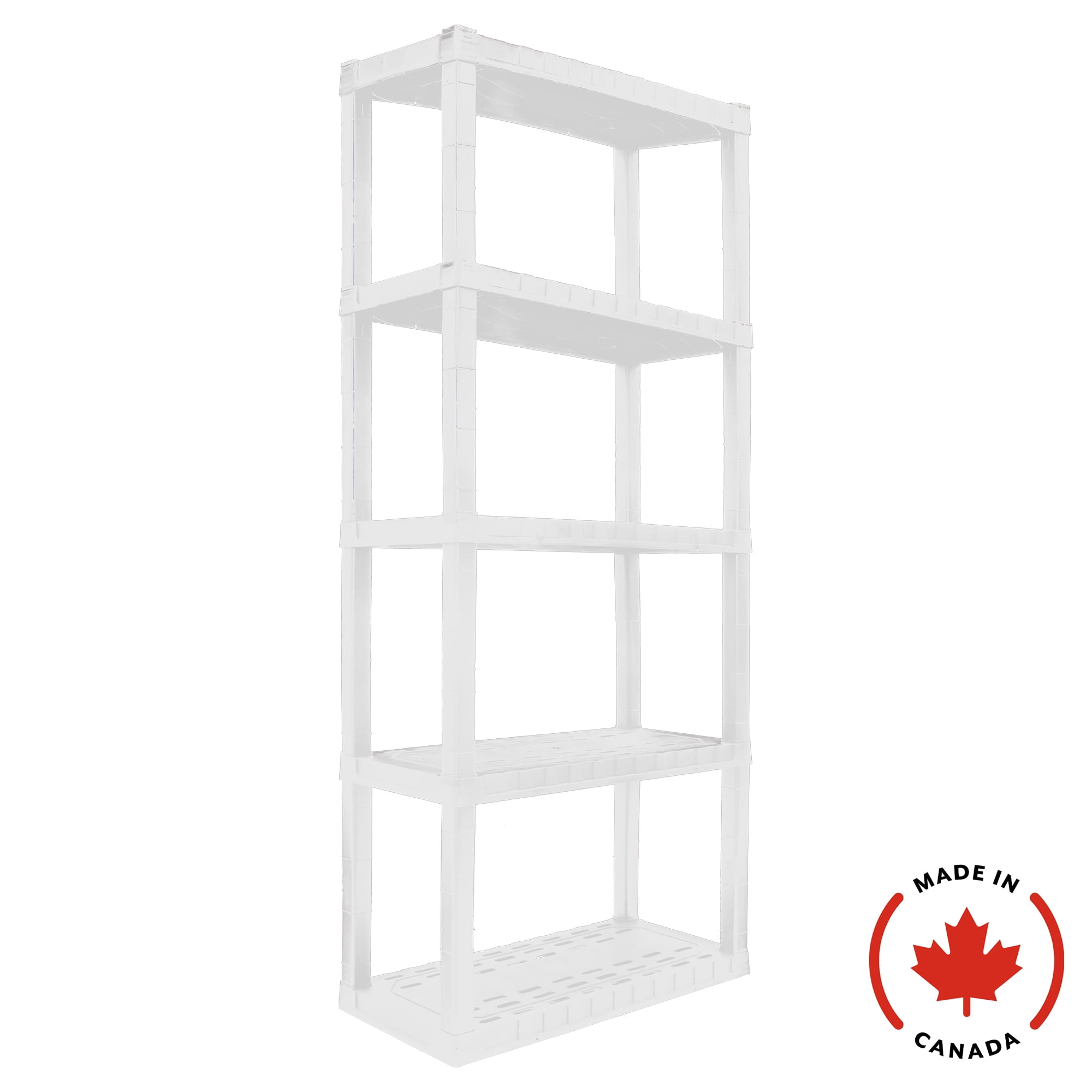 Click here for Hyper Tough Plastic Shelving Unit 5-Tier 75H X 14D... prices