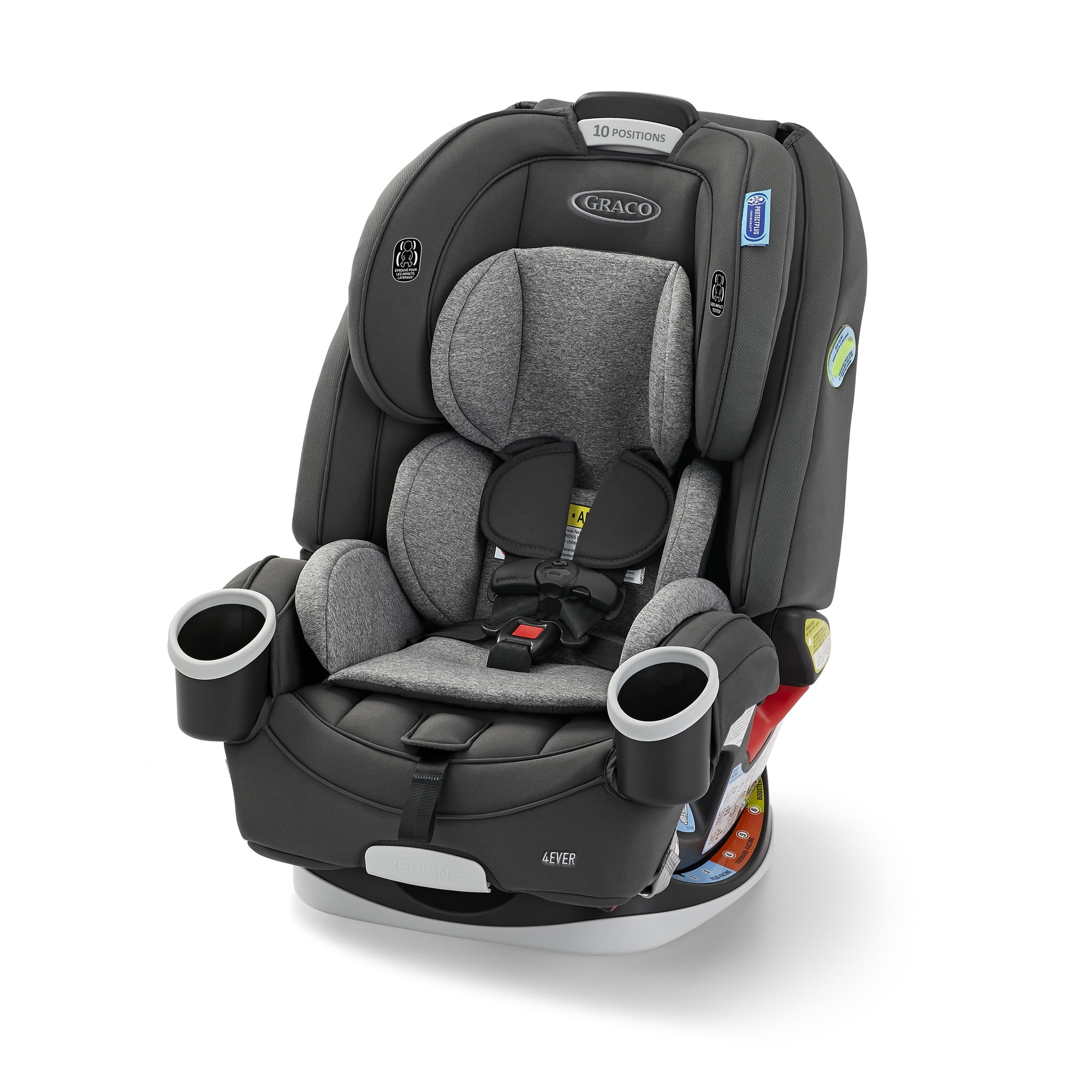 Graco 4ever All-In-One Convertible Car Seat  4-In-1 Baby To Big Kid Car Seat From 1.8-54 Kg (4-120 Lb)  Protectplus Engineered  Lofton