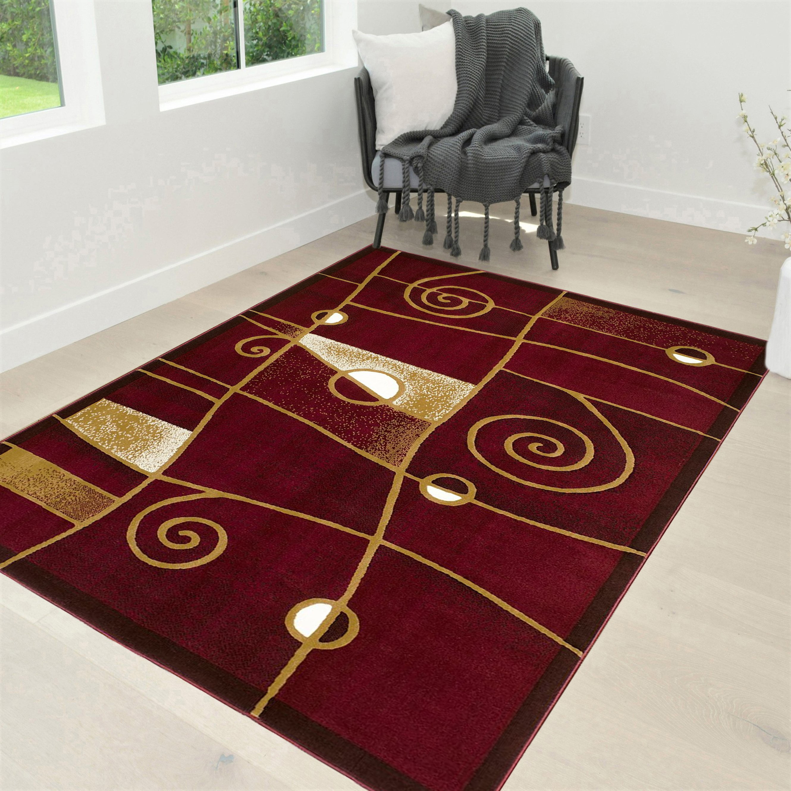 Handcraft Rugs-Modern Contemporary Brand New Area Rugs-Abstract Carpet ...