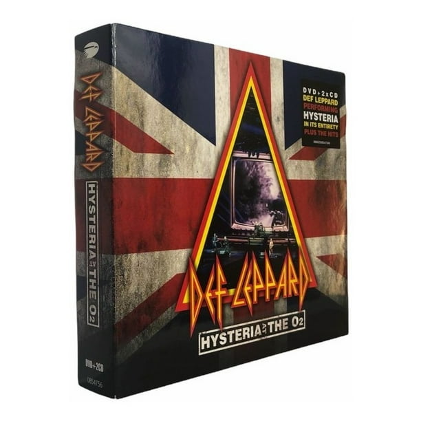 Def Leppard - Hysteria At The O2 - Boxset 2 Discos Cd + Dvd | Bodega ...