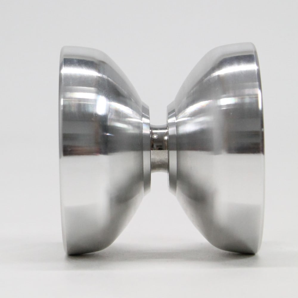 Ace Yo Amusing Yo-Yo - Wide Organic YoYo (Shinny Silver) - Walmart.com