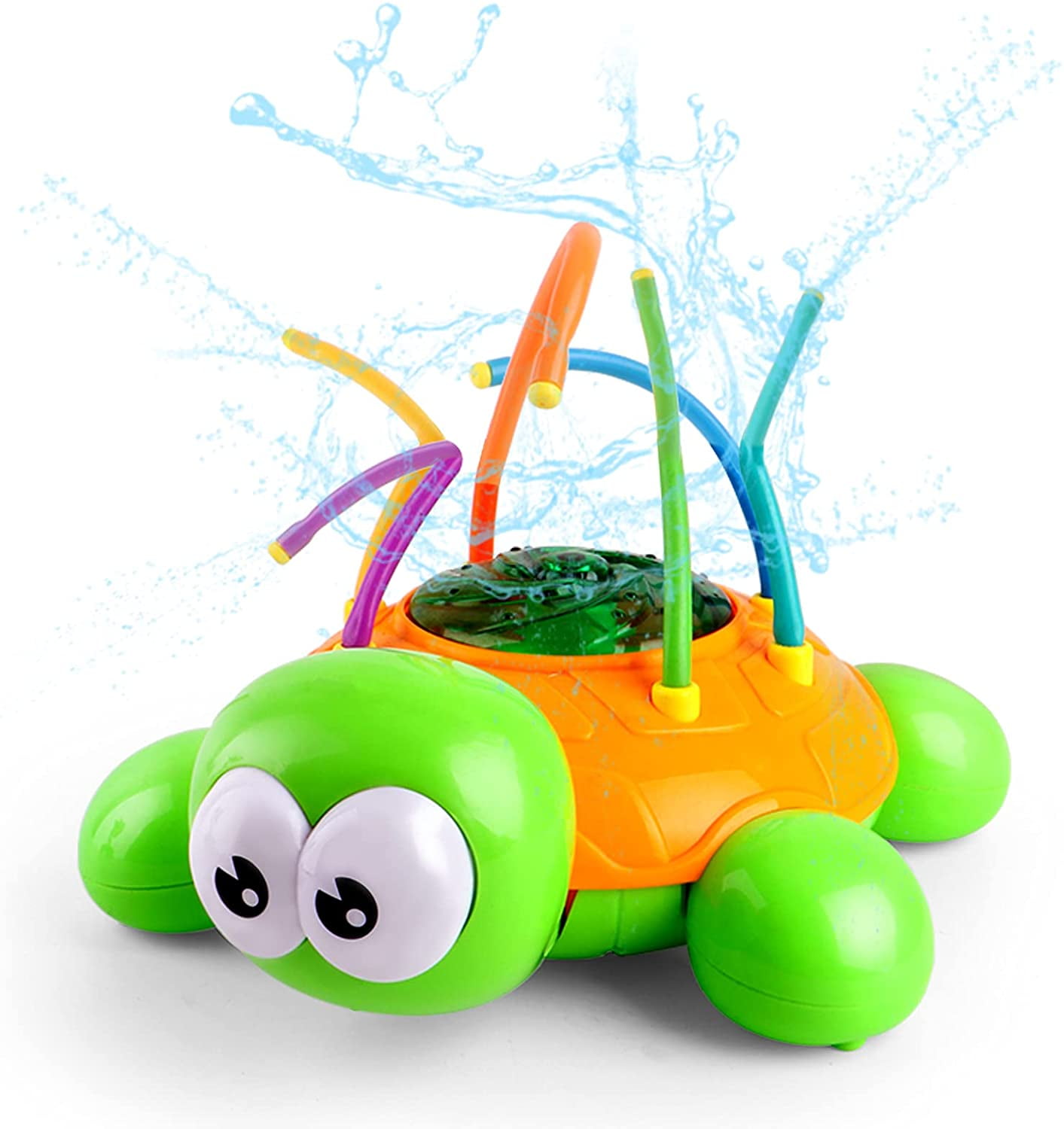 ZC5HAO Sprinkler for Kids and Toddlers,Backyard Spinning Turtle ...
