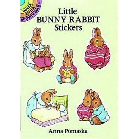 Little Bunny Rabbit Sticker Set - 24 Stickers | Walmart Canada