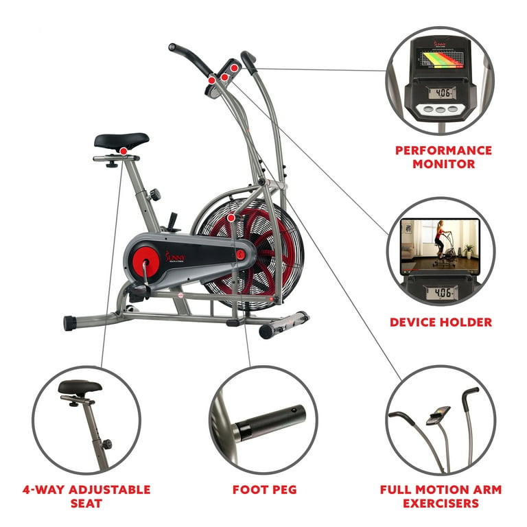 Air Bike Exercise Machine