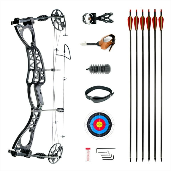 ROBIN KING BULLHEAD 201 Dual-Use Compact Compound Slingshot Bow Archery ...