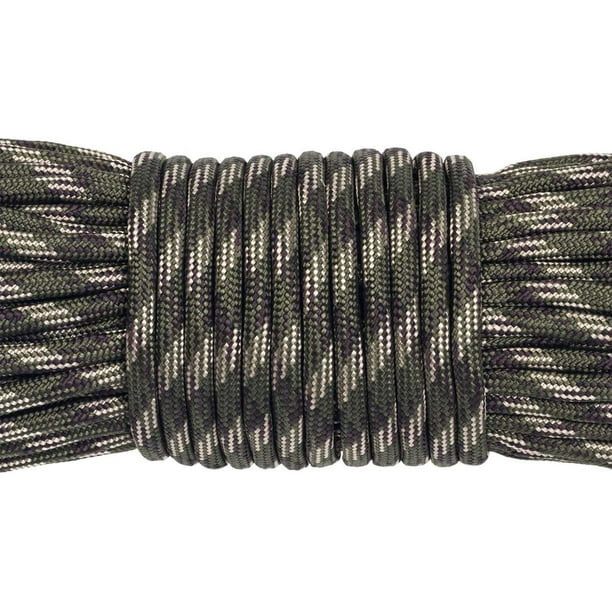 Kimaru 9 Strand 550lb Paracord 100 FT (31 Meters) 4mm Multipurpose Rope ...