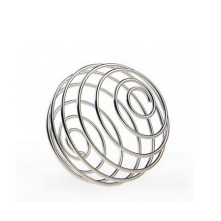 Stainless Steel Milk Shake Protein Blender Spring Round Ball Help Your ...