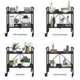 COSCO Outdoor Living(tm) Outdoor and Indoor Folding Serving Cart with ...