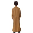 Boys Tshirts Shirts Arabic Thobe Robe Traditional Middle Long Sleeve ...