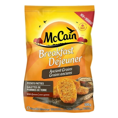 McCain® Breakfast Ancient Grains Potato Patties | Walmart Canada