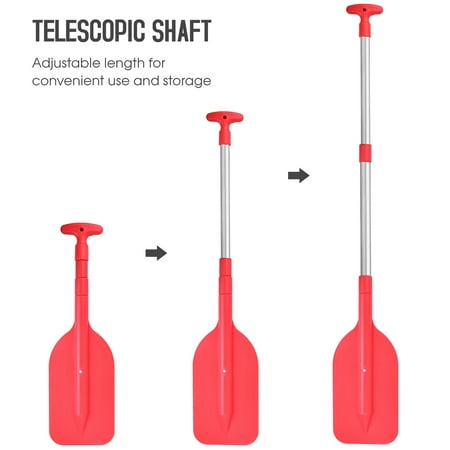 Telescopic Paddle Portable Collapsible Adjustable Boat Paddle ...