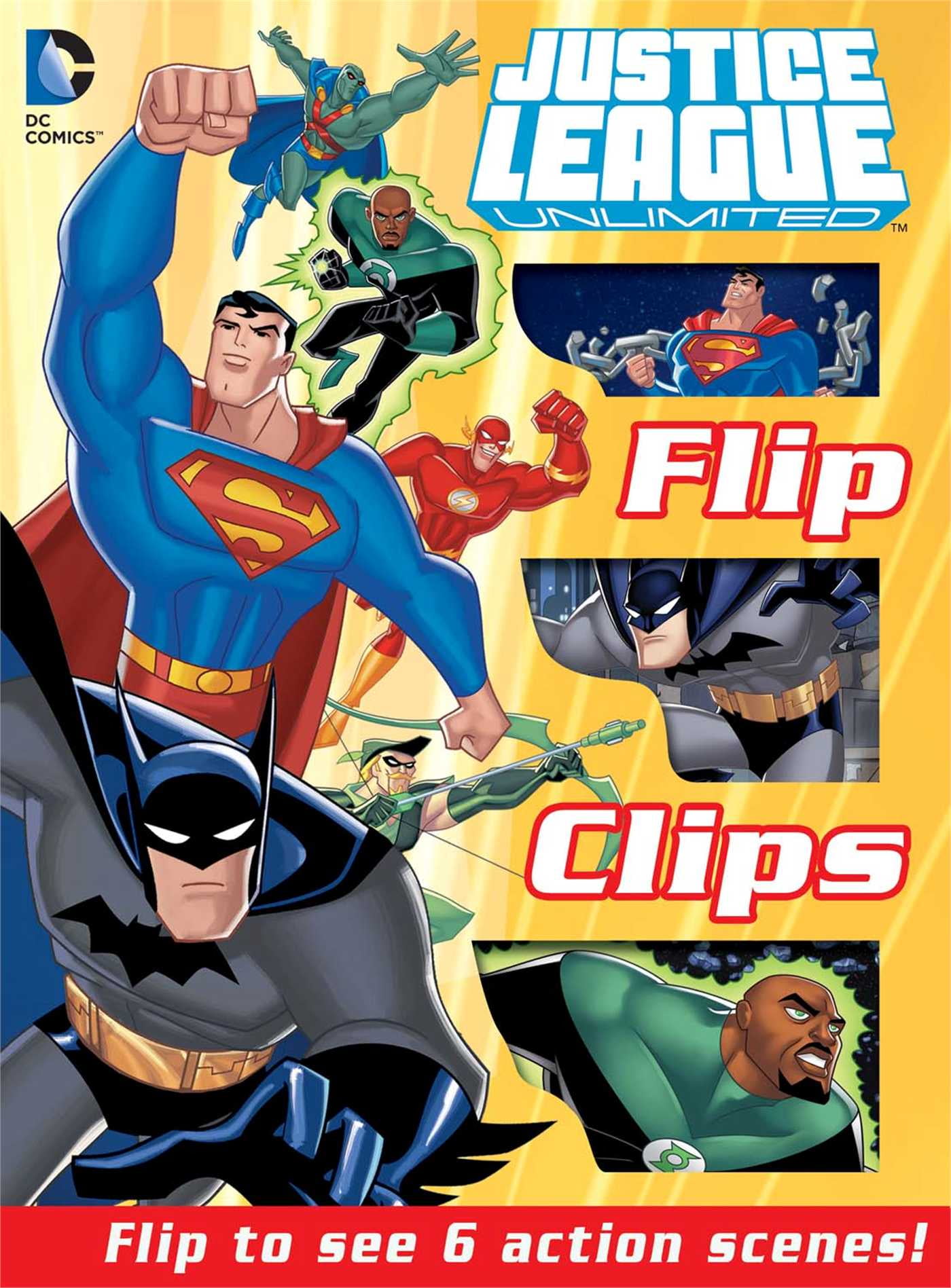 DC Justice League Flip Clips (Hardcover) - Walmart.com