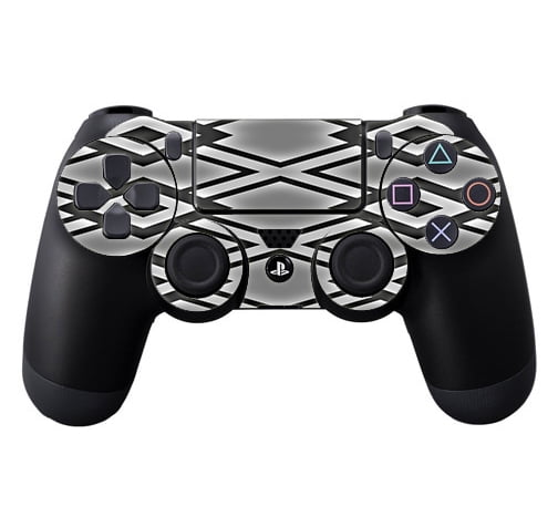 Skins Decals For Ps4 Playstation 4 Controller / Diamond Grey Pattern ...