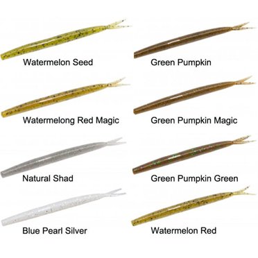 Zoom Fluke Stick Jr Watermelon Magic 10pk - Walmart.com