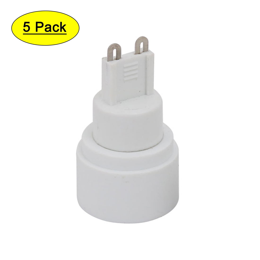 Unique Bargains 5pcs G9 to E14 Extender Adapter Converter Light Bulb ...