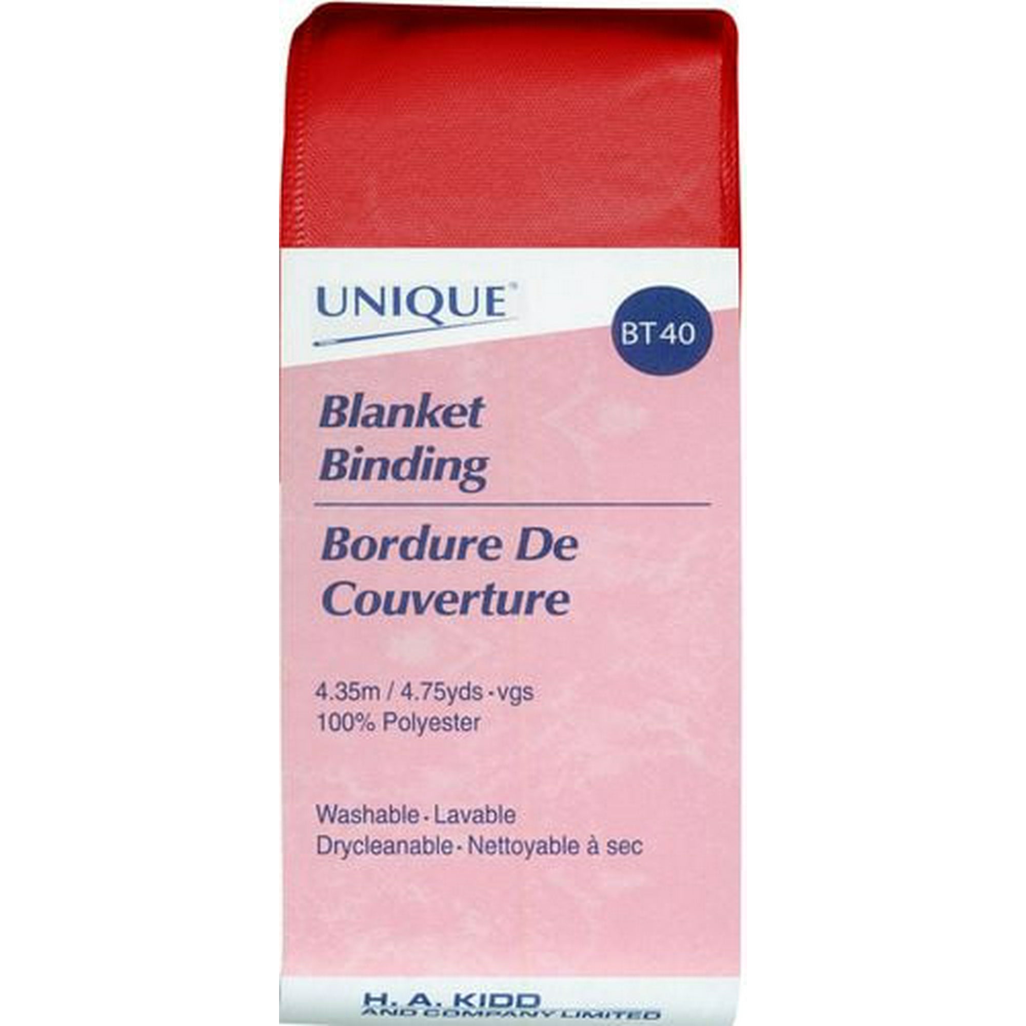 Click here for Unique Pretzels Unique Blanket Binding  White - 52... prices