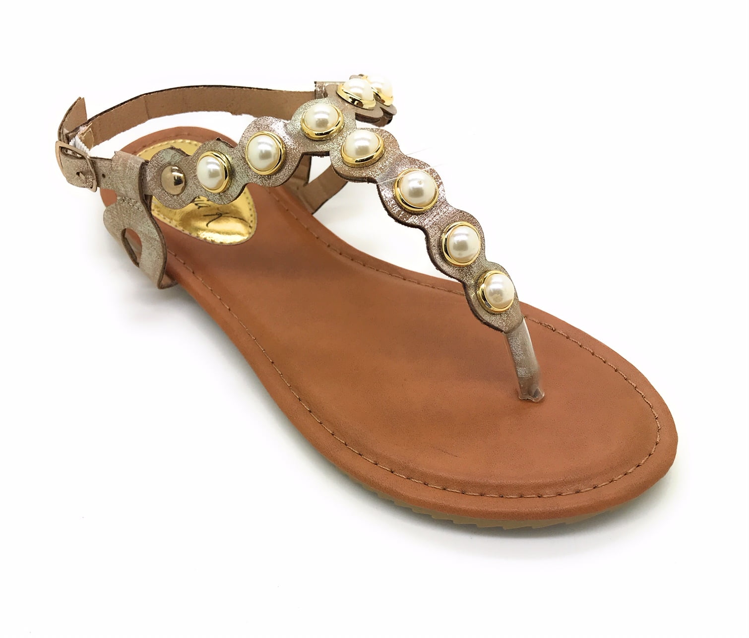 Victoria K Pearl Sandals (Women) - Walmart.com