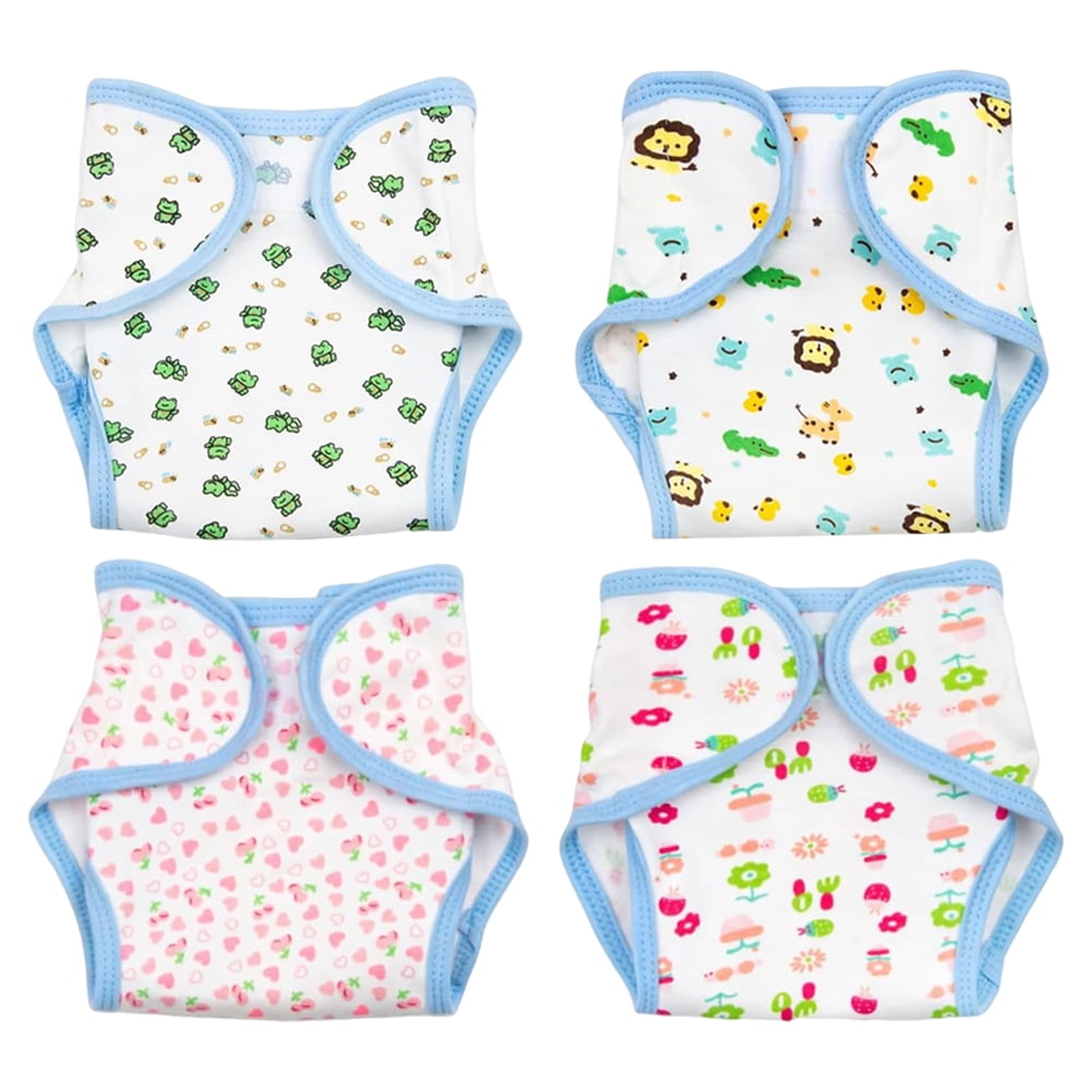 Click here for Fomiyes 4pcs Doll Diapers Reusable Baby Doll Diape... prices