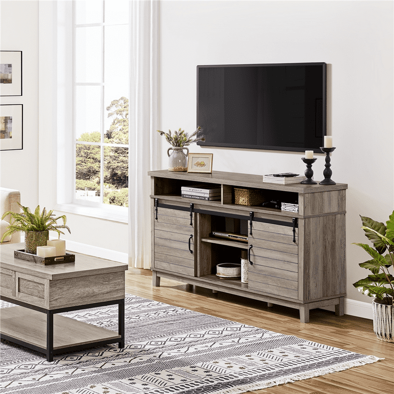 Grey tv stand and coffee table set store