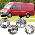 YHH 4Pcs 16" Stainless Steel Wheel Simulators for Sprinter Van 2007 ...