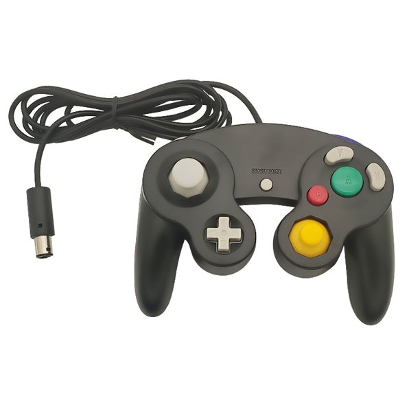 Classic Wired Game Controller Gamepad Joystick Remote For NGC GameCube ...